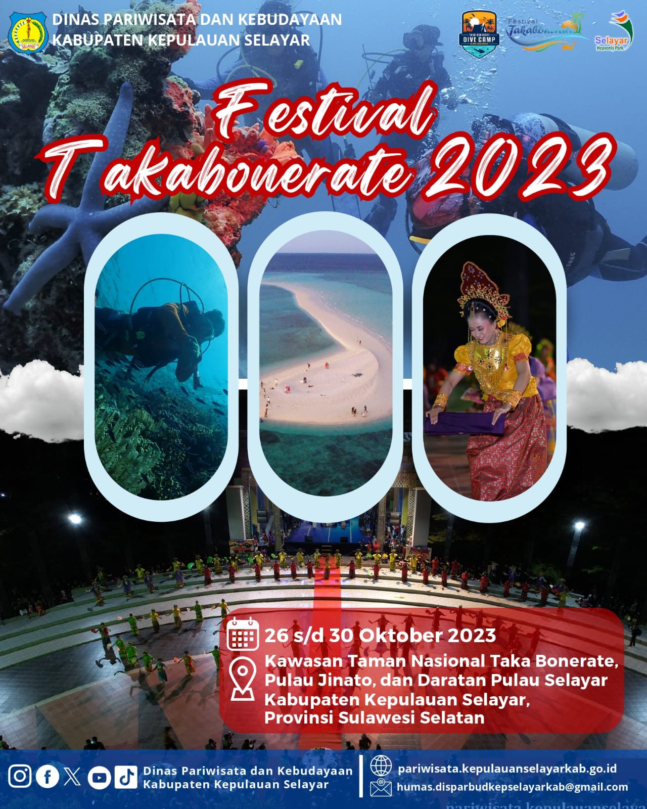 Festival Takabonerate 2023 Kab. Kepulauan Selayar | Dinas Kebudayaan ...